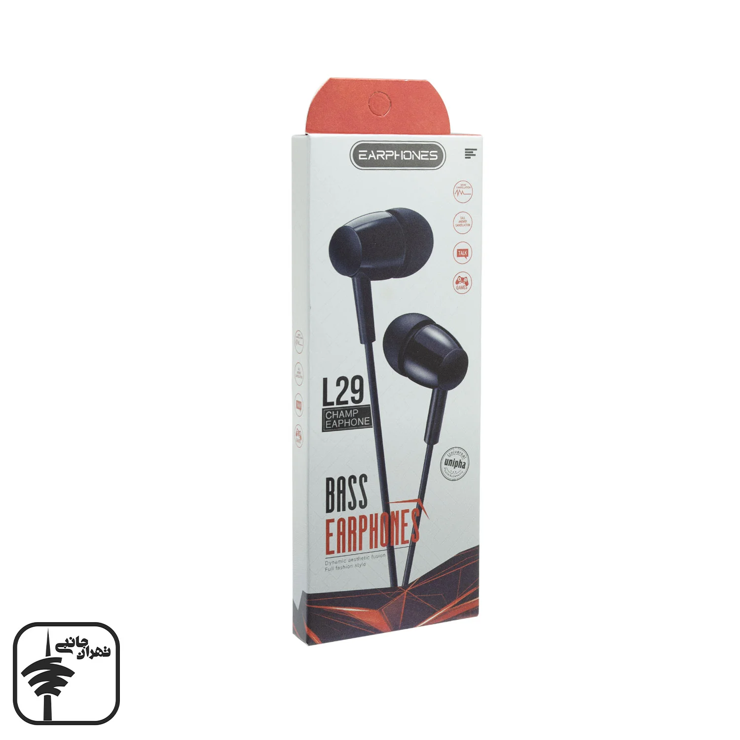 خرید عمده هندزفری Unipha مدل L29 | تهران جانبی